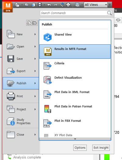 Moldflow 기술문서 - 해석결과를 MFR로 내보내는 방법 - ED&C Tech Center