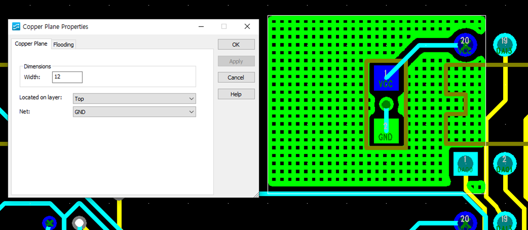 [PADS] PADS Router의 Copper Plane Merge와 Subtract - ED&C Tech Center
