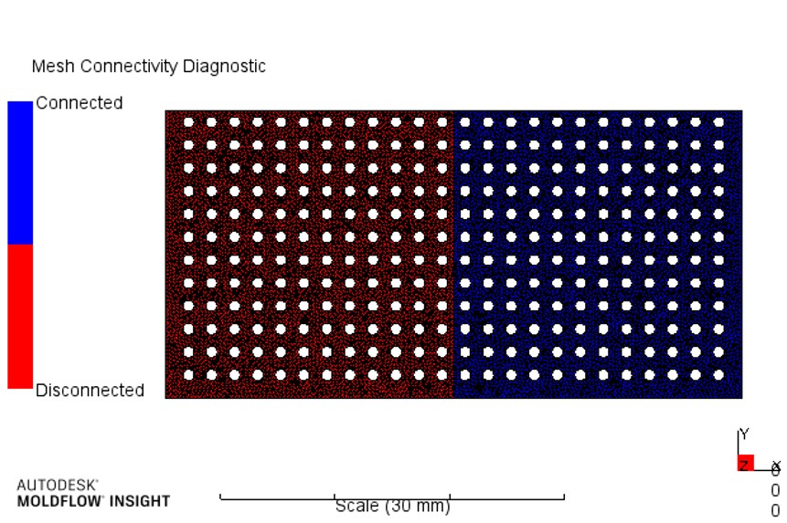 Moldflow 기술문서 - Reflect를 이용한 대칭 Mesh 생성방법 - ED&C Tech Center