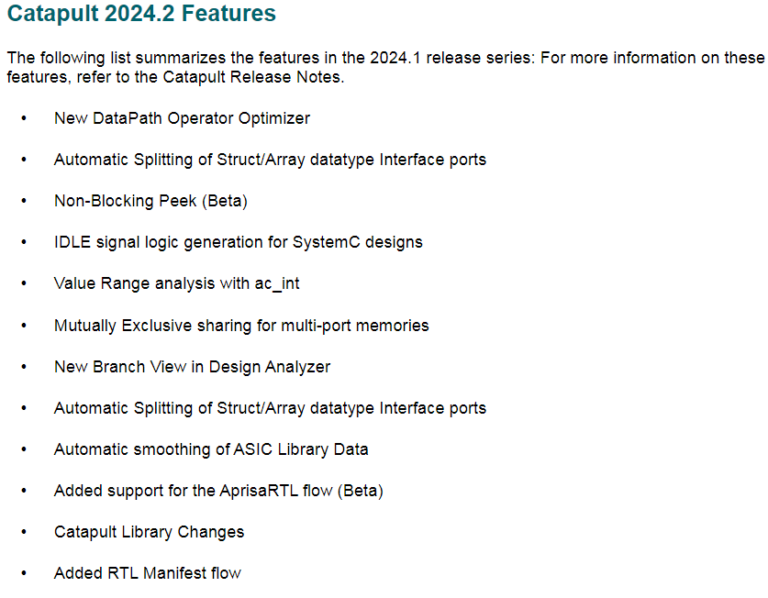 Catapult 2024.2 버전 출시 - ED&C Tech Center